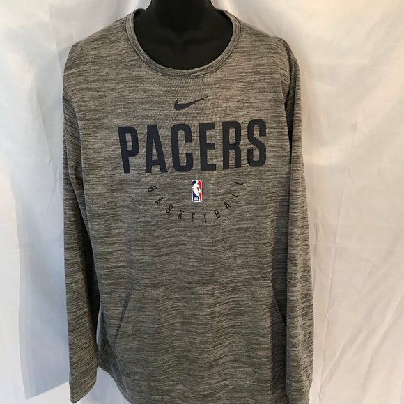 Nike | Jackets & Coats | Nike Nba Indiana Pacers Pullover Athletic ...